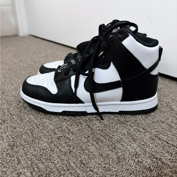Nike | Other | Kids Black And White Hightop Sneakers | Poshmark